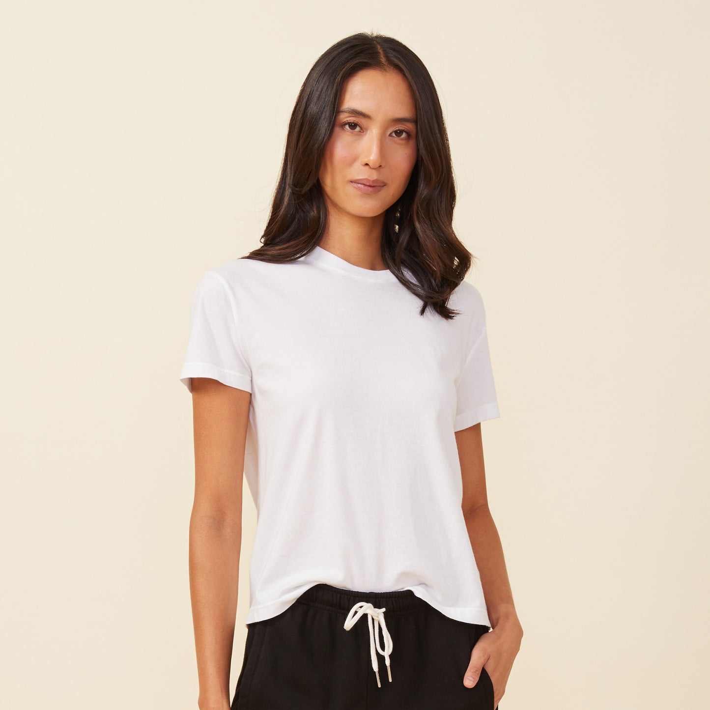 Basic Crew Neck Tee – MONROW