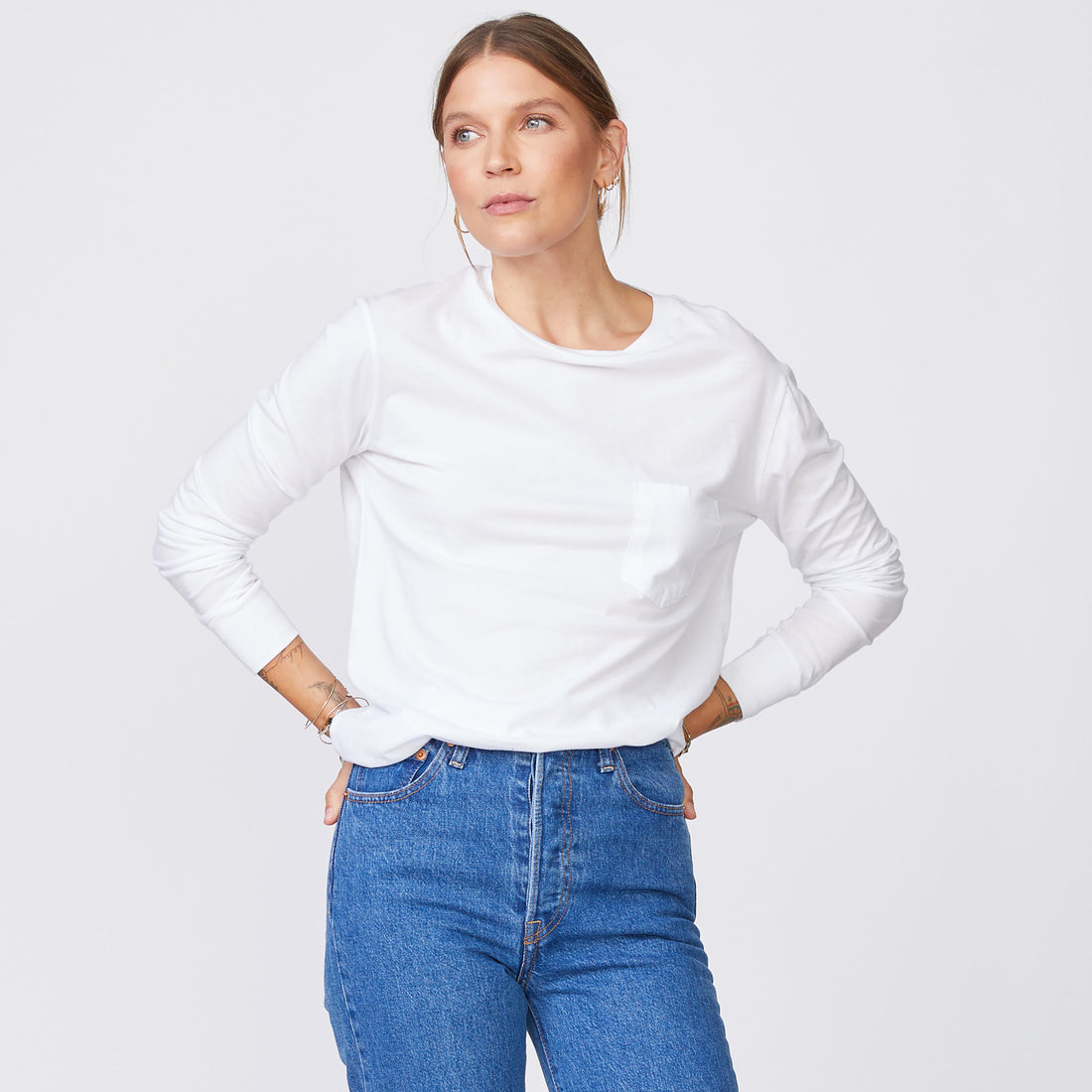 Long Sleeve Ex-Boyfriend Pocket Crew – MONROW